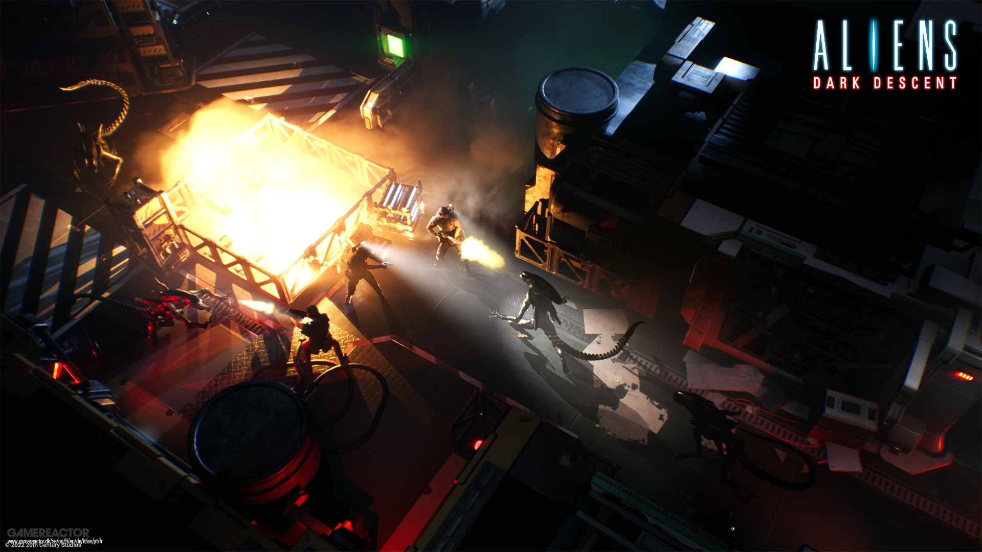The tactical horror of Aliens: Dark Descent looks surprisingly scary ...