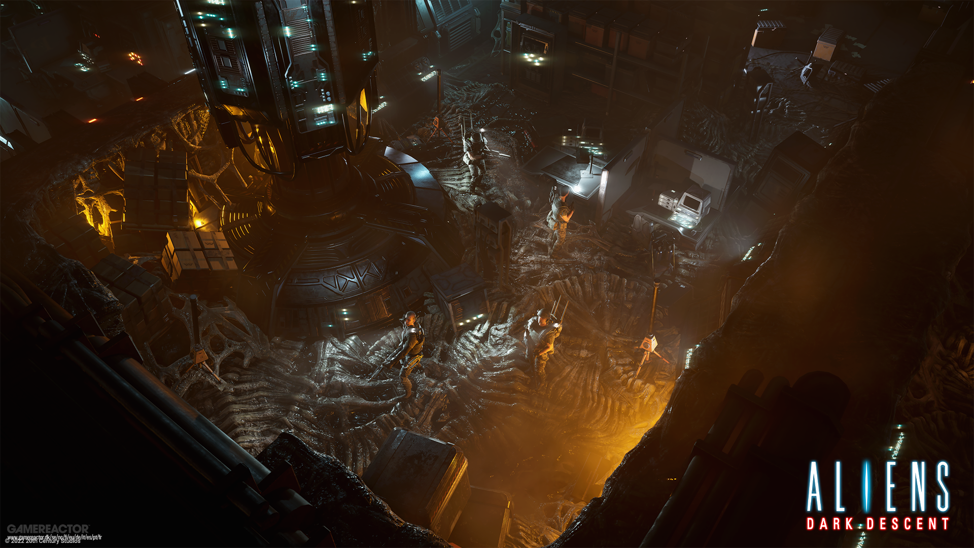 The tactical horror of Aliens: Dark Descent looks surprisingly scary ...