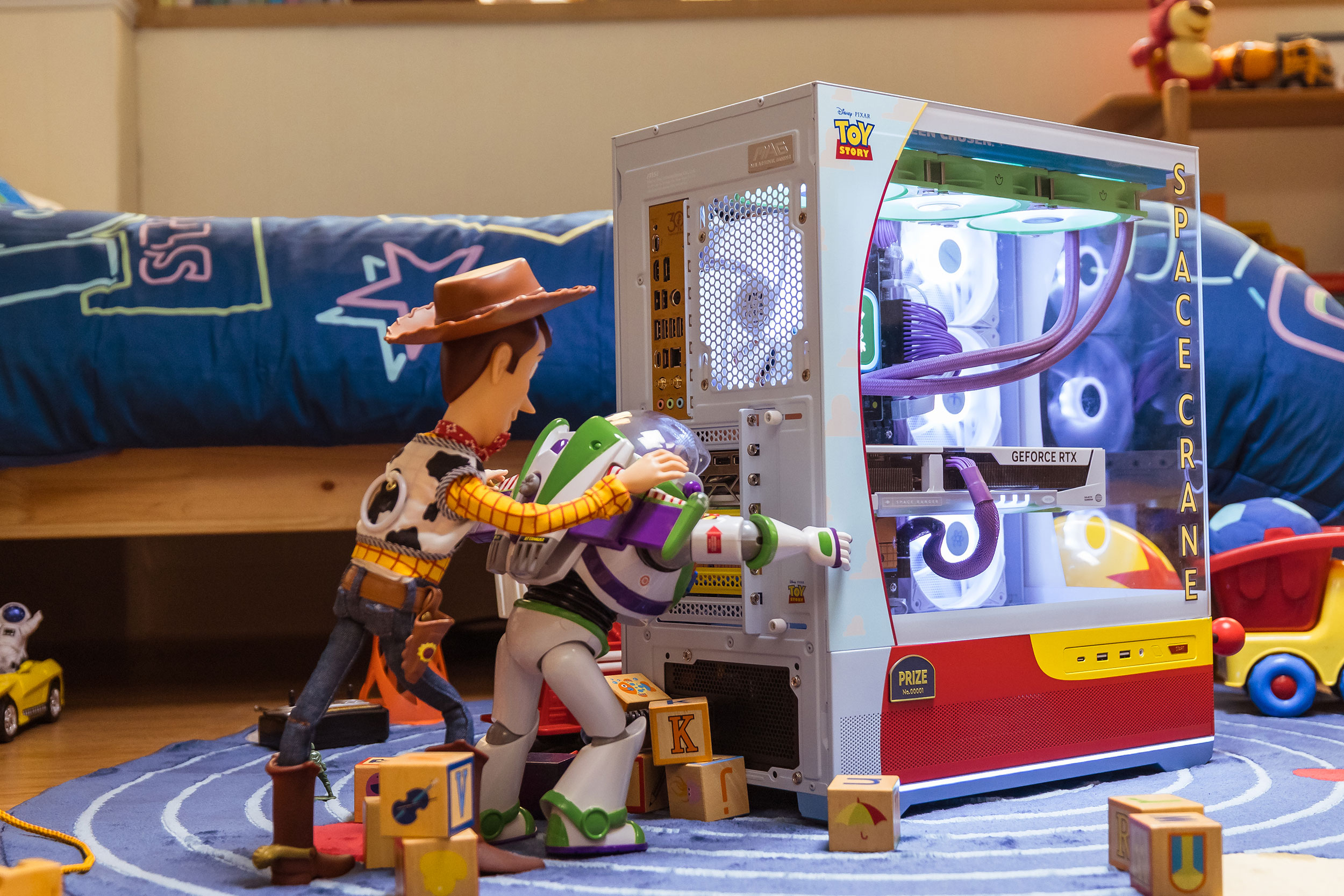 MSI launches stunning Toy Story themed gaming PC - - Gamereactor
