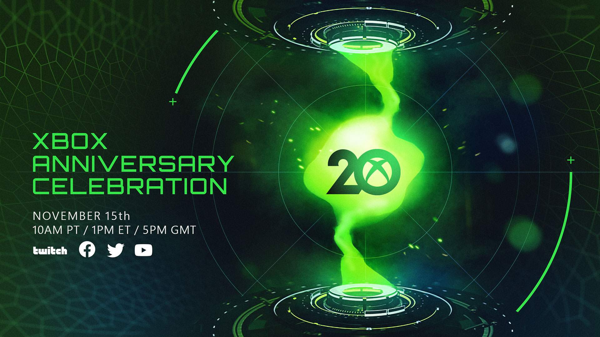 Microsoft celebrates 20 years of Xbox with anniversary stream ...