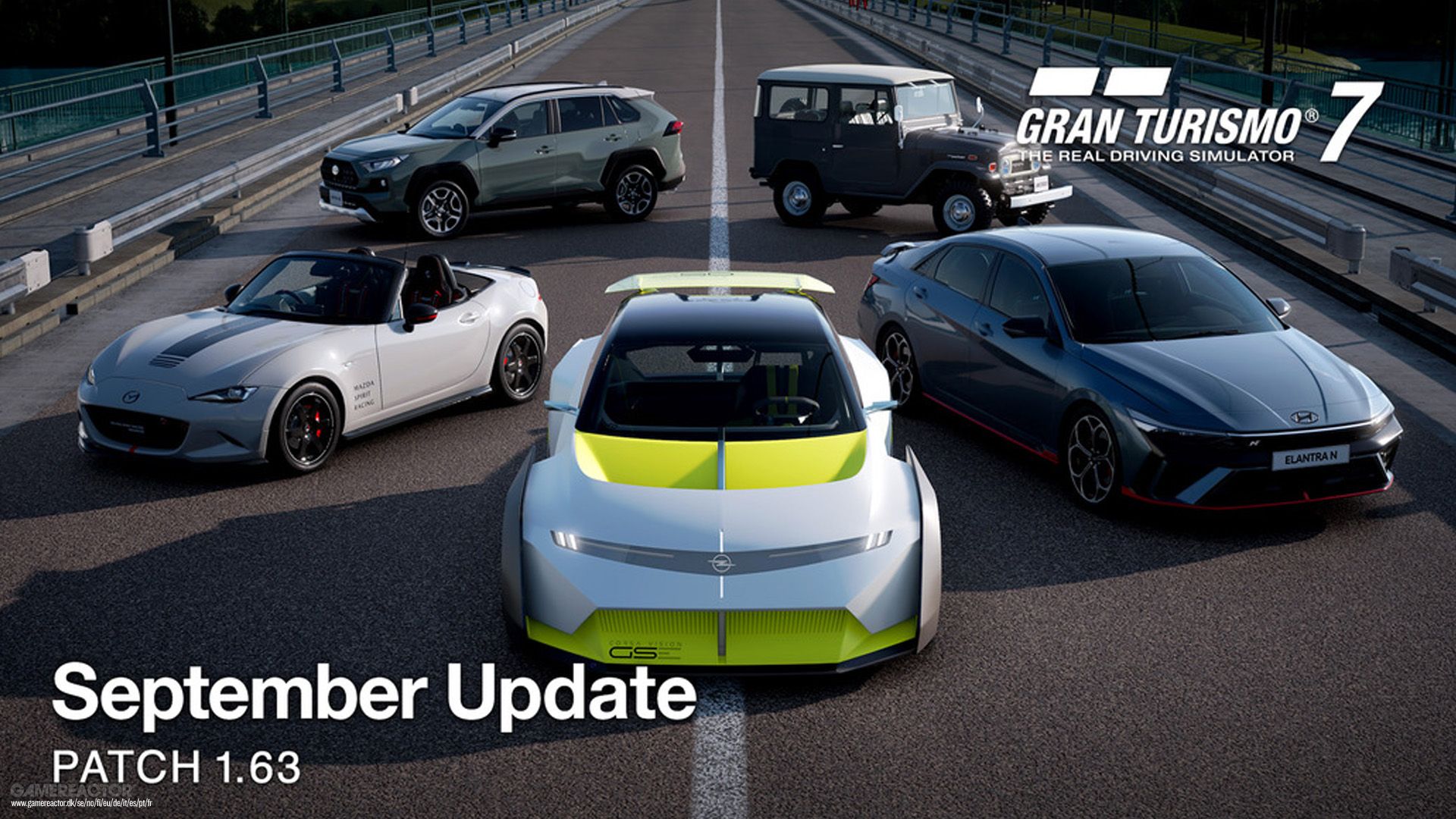 These are the new cars in the Gran Turismo 7 September update