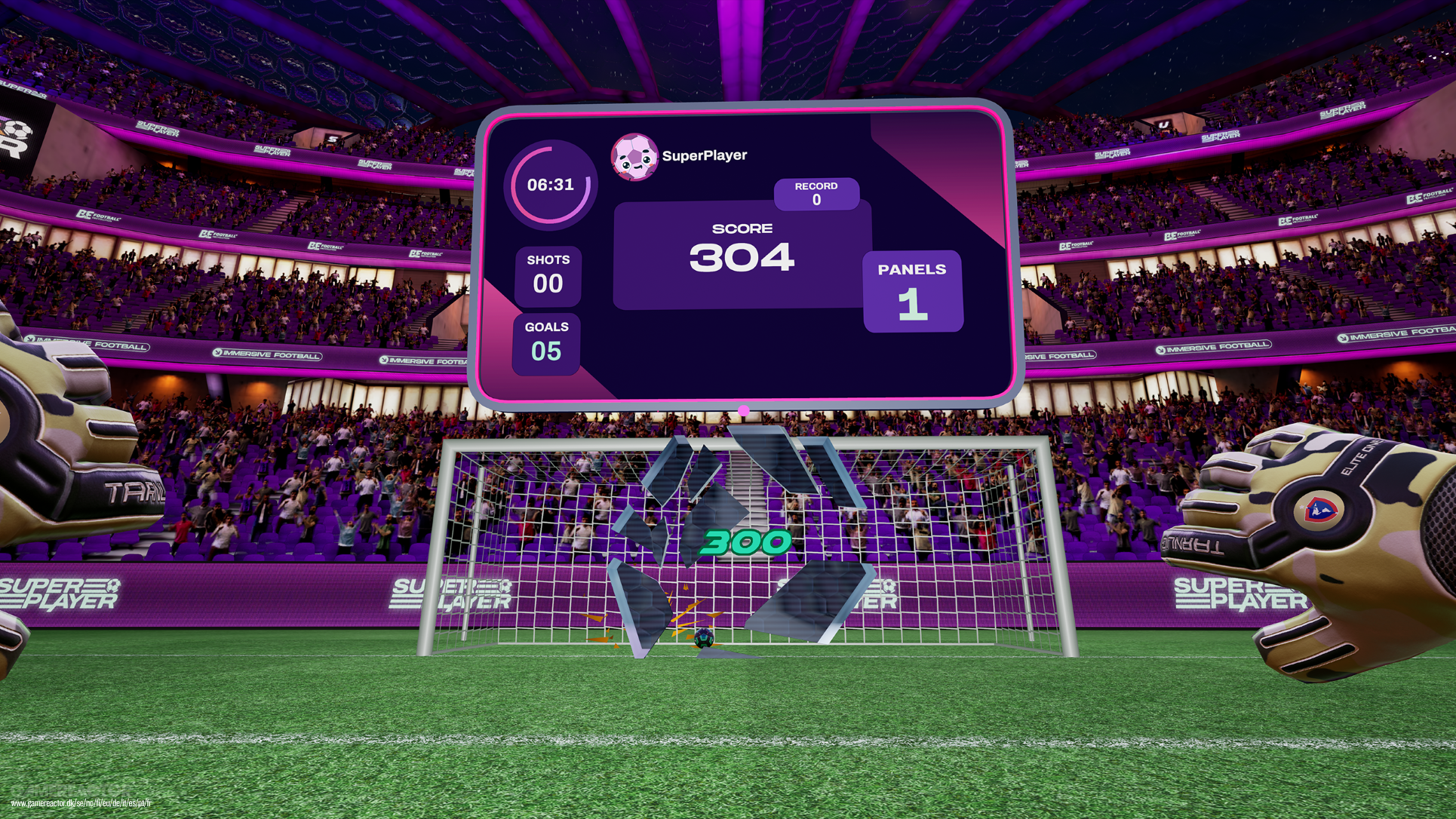 Football metaverse begins in SuperPlayer, now available on Meta Quest