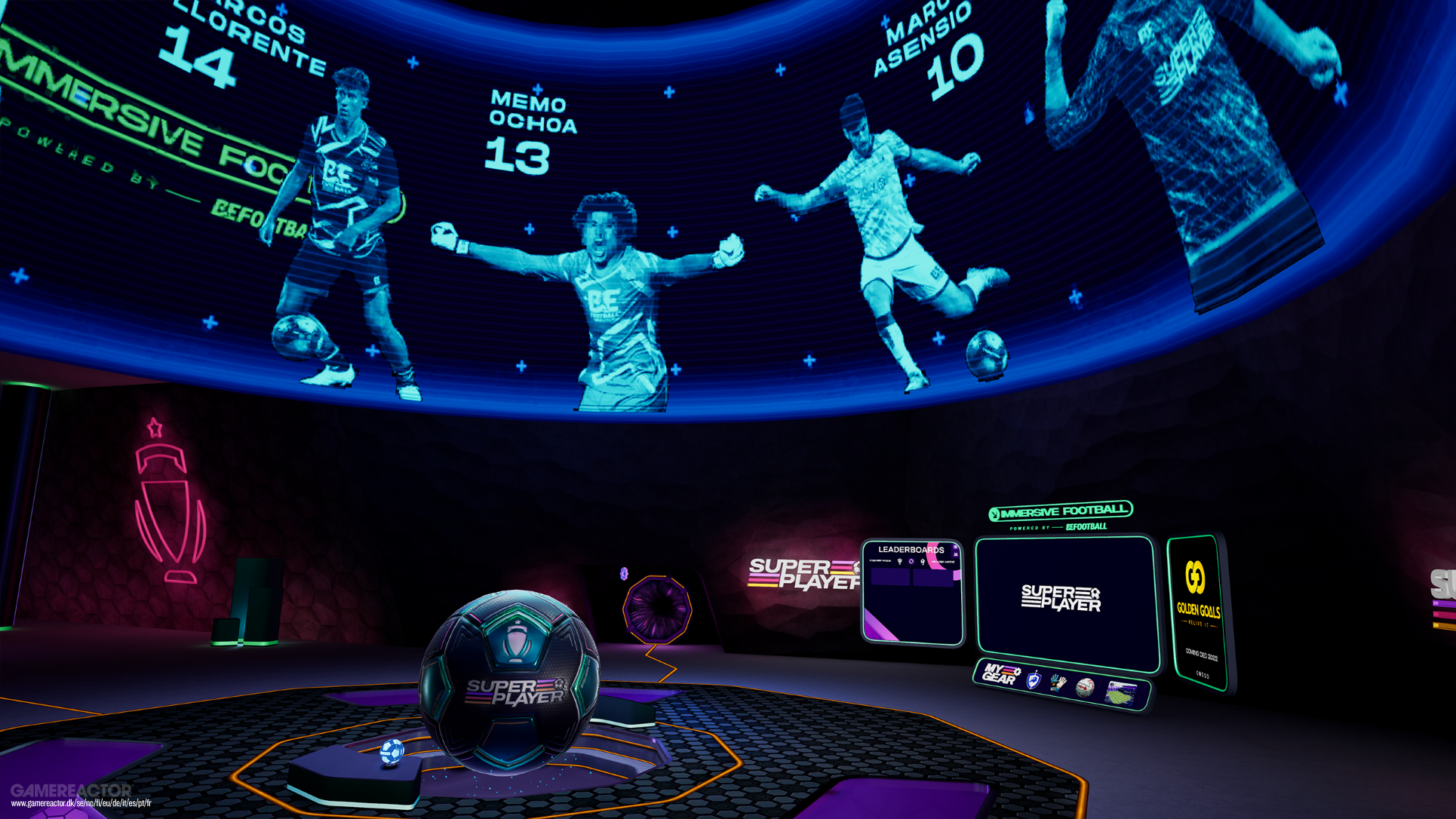 Football metaverse begins in SuperPlayer, now available on Meta Quest