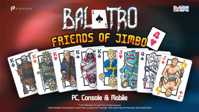 Balatro has been added to Game Pass starting today