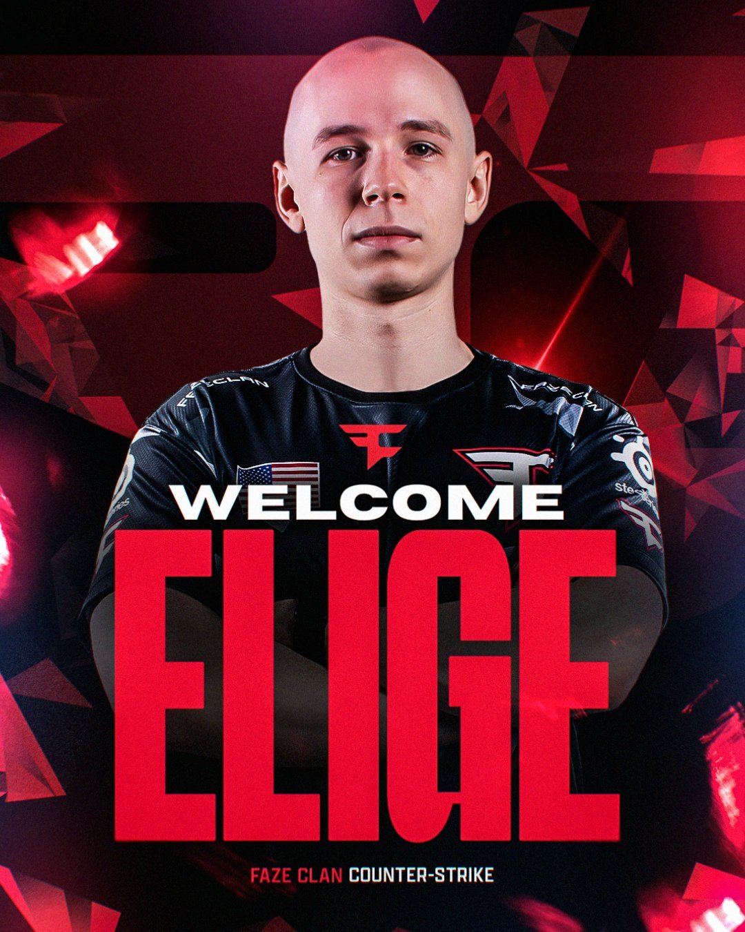 FaZe Clan signs EliGE for its Counter-Strike 2 squad