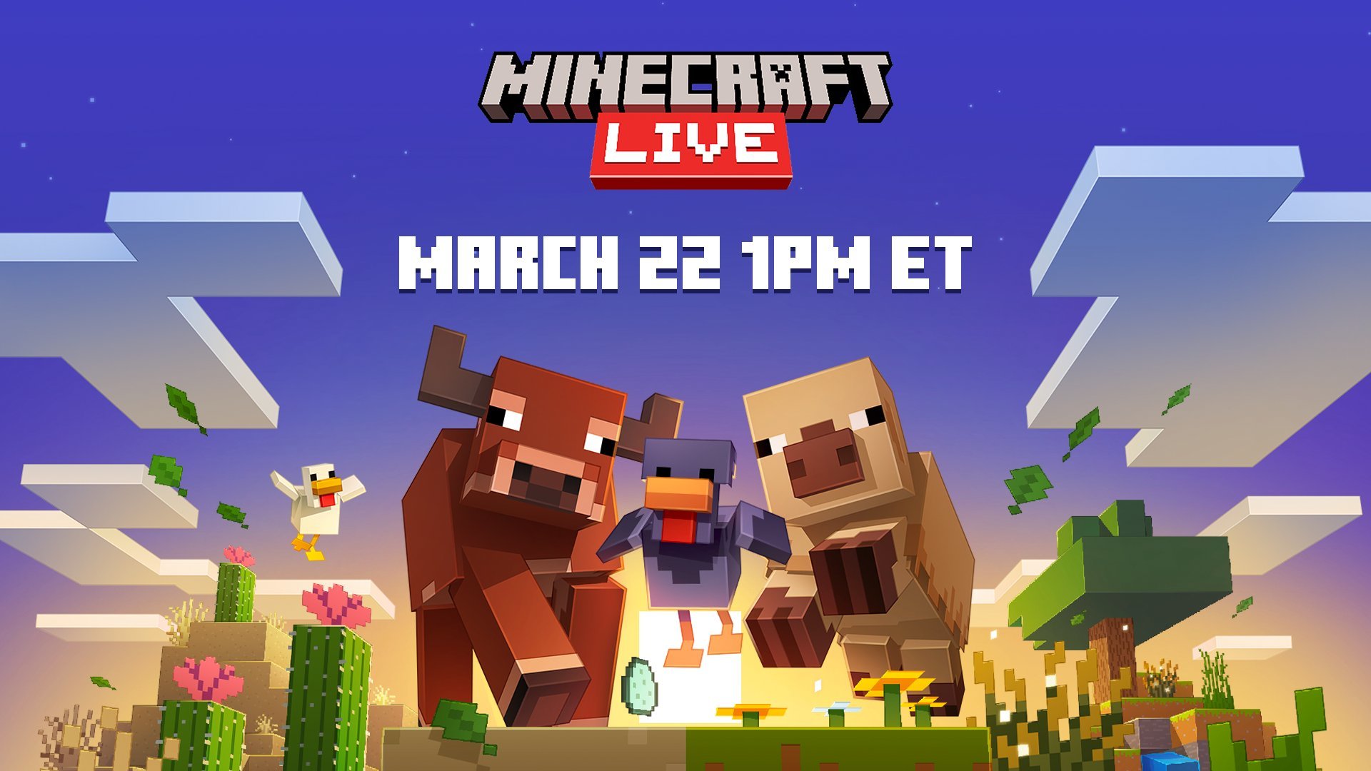 The next Minecraft Live is planned for later this month