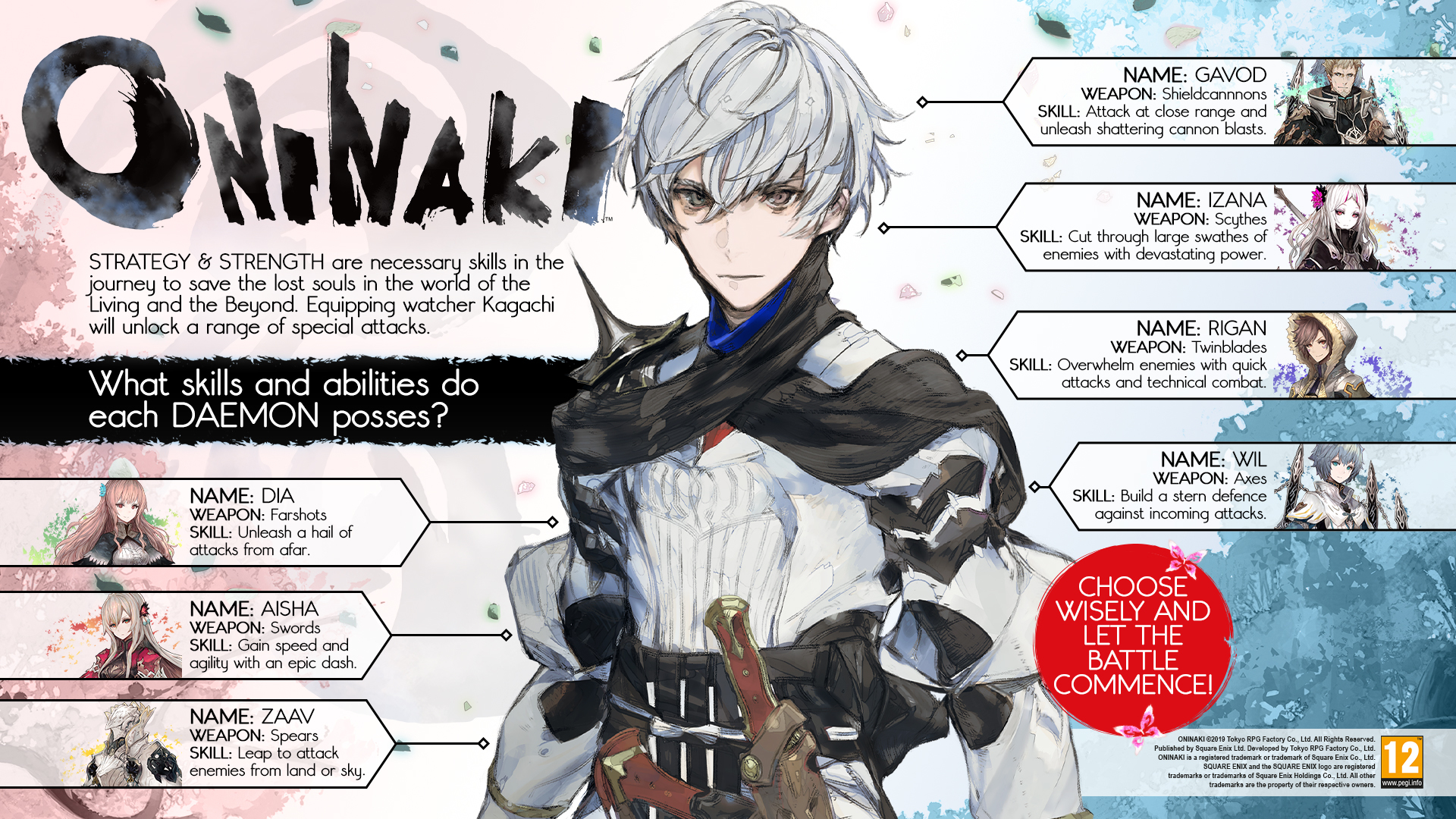 More of Oninaki's Daemons have been revealed