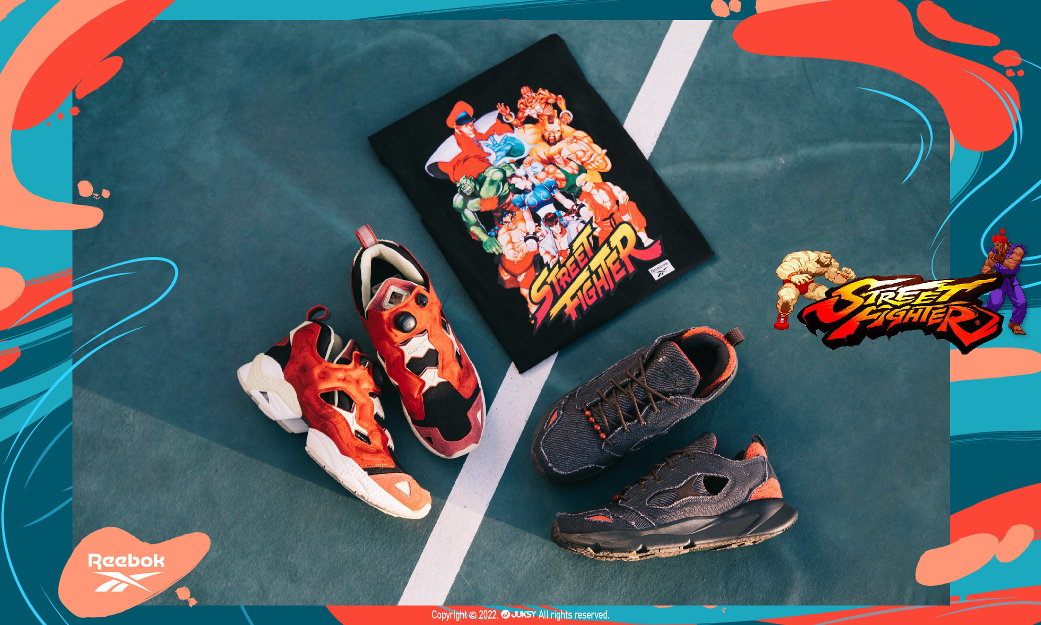 Reebok and Capcom launches Street Fighter collection - Street Fighter 6 ...