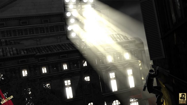 The Saboteur caught in the act