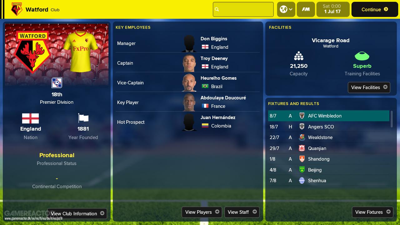 Football Manager Touch launches on Switch today - Football Manager ...