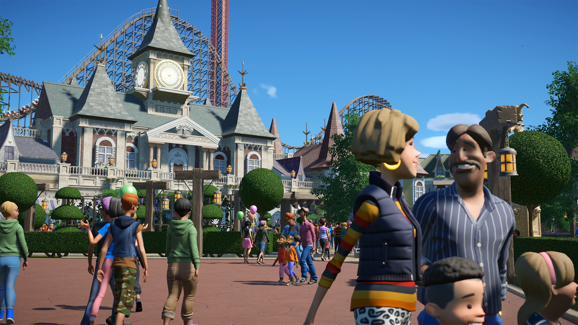 Planet Coaster gets free and premium rides this month