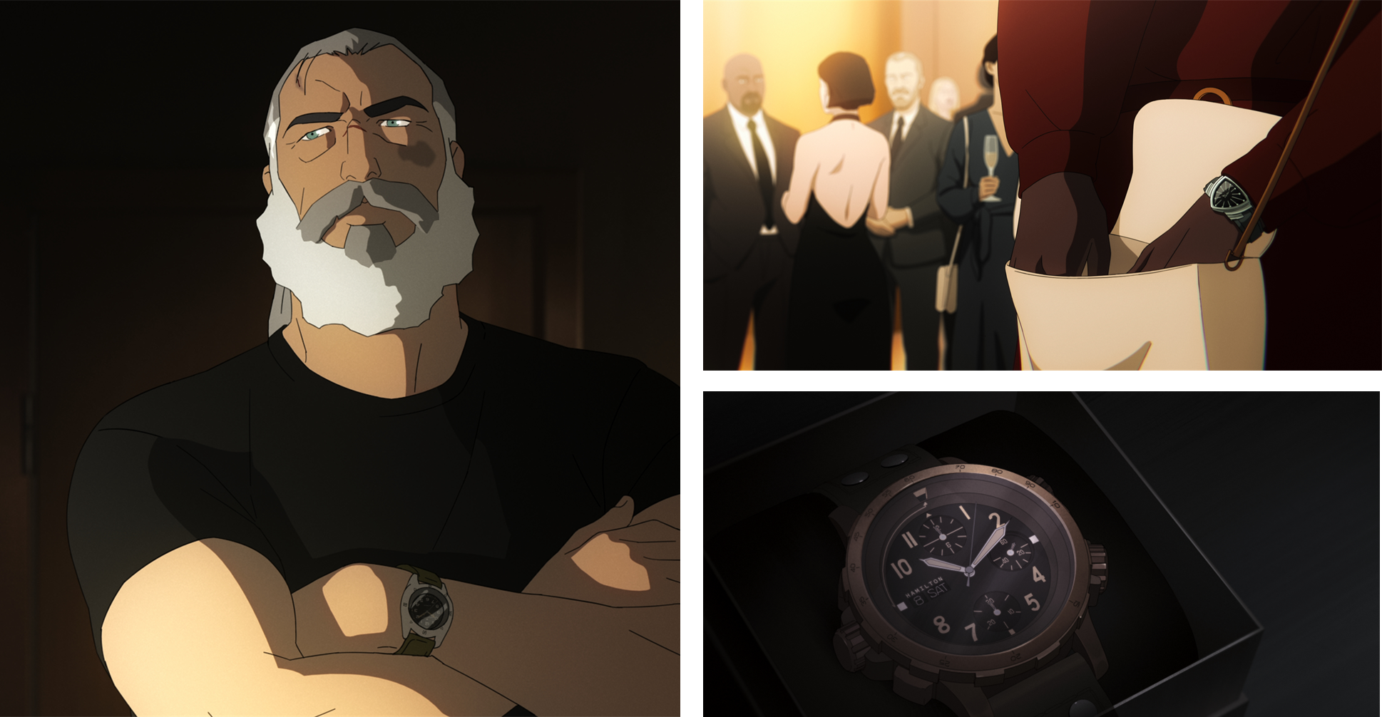 The watches in Splinter Cell: Deathwatch are official Hamilton models