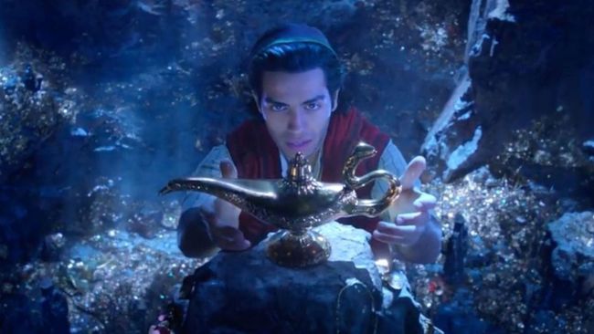 Aladdin takes aim at The Little Mermaid