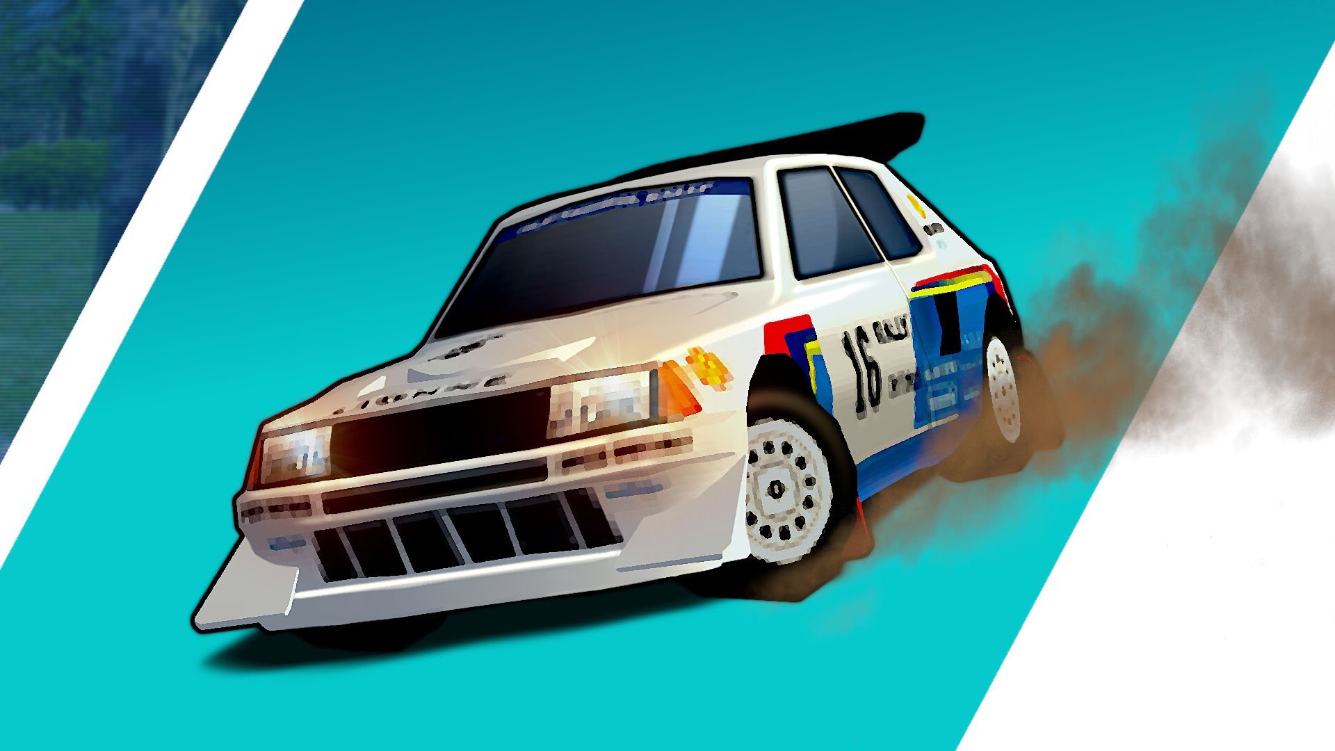 Retro racing bliss: Old School Rally gets full release trailer