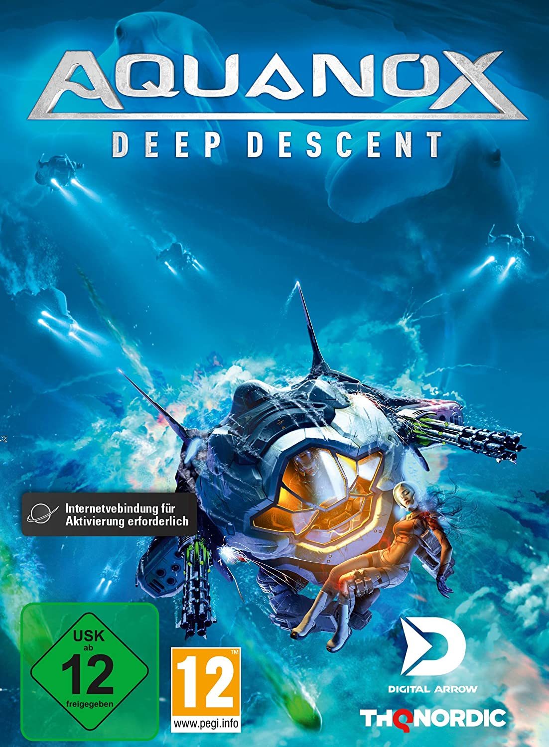 We talk Aquanox: Deep Descent with Digital Arrow