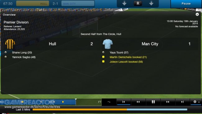 Football Manager Classic 2014 Review - Gamereactor