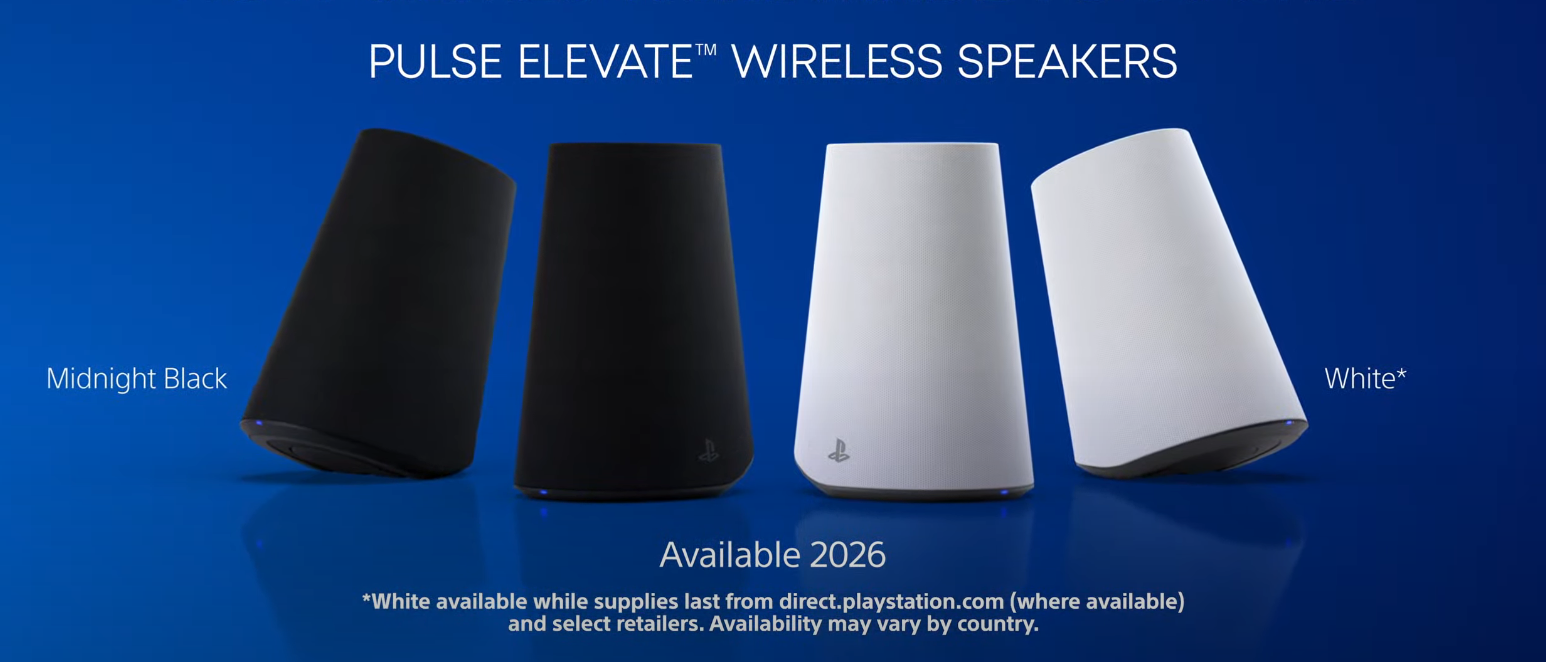 Sony unveils Pulse Elevate wireless gaming speakers - - Gamereactor