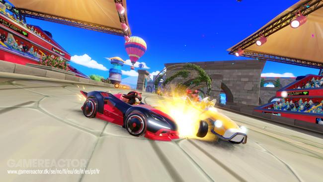 Team Sonic Racing shows off Market Street song