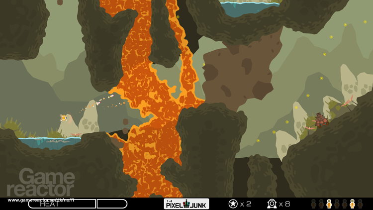 Pixeljunk Shooter Review - Gamereactor