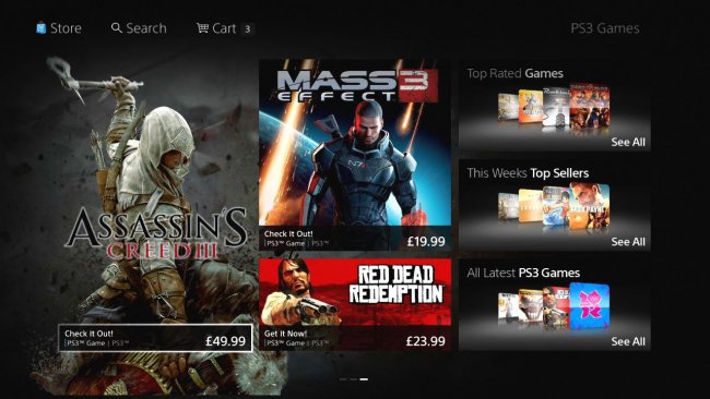 PS3 Store Screen Gallery - - Gamereactor