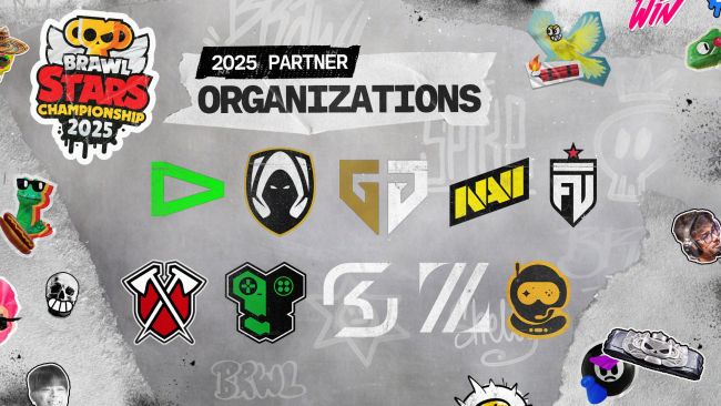 Supercell reveals the Brawl Stars Championship partner teams for 2025