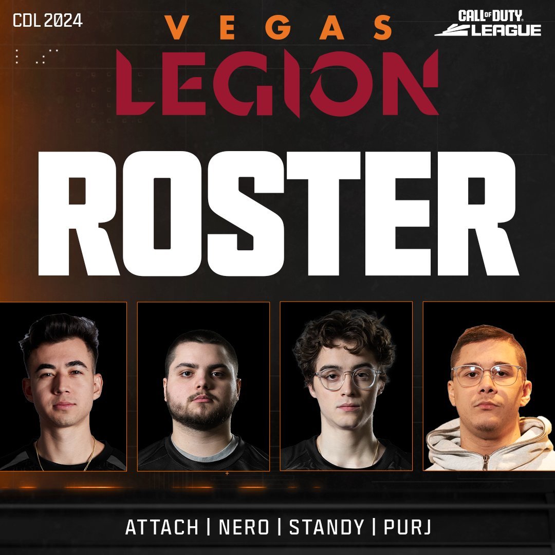 Vegas Legion announces its 2024 Call of Duty League team - Call of Duty ...