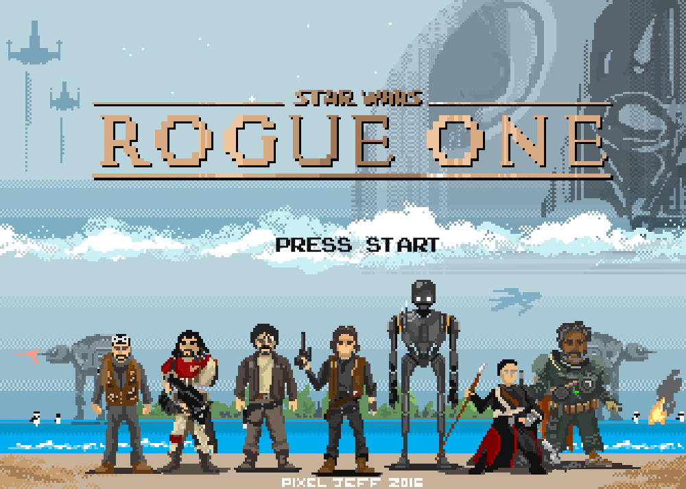 Check out Rogue One realised in glorious 16 bit style - - Gamereactor