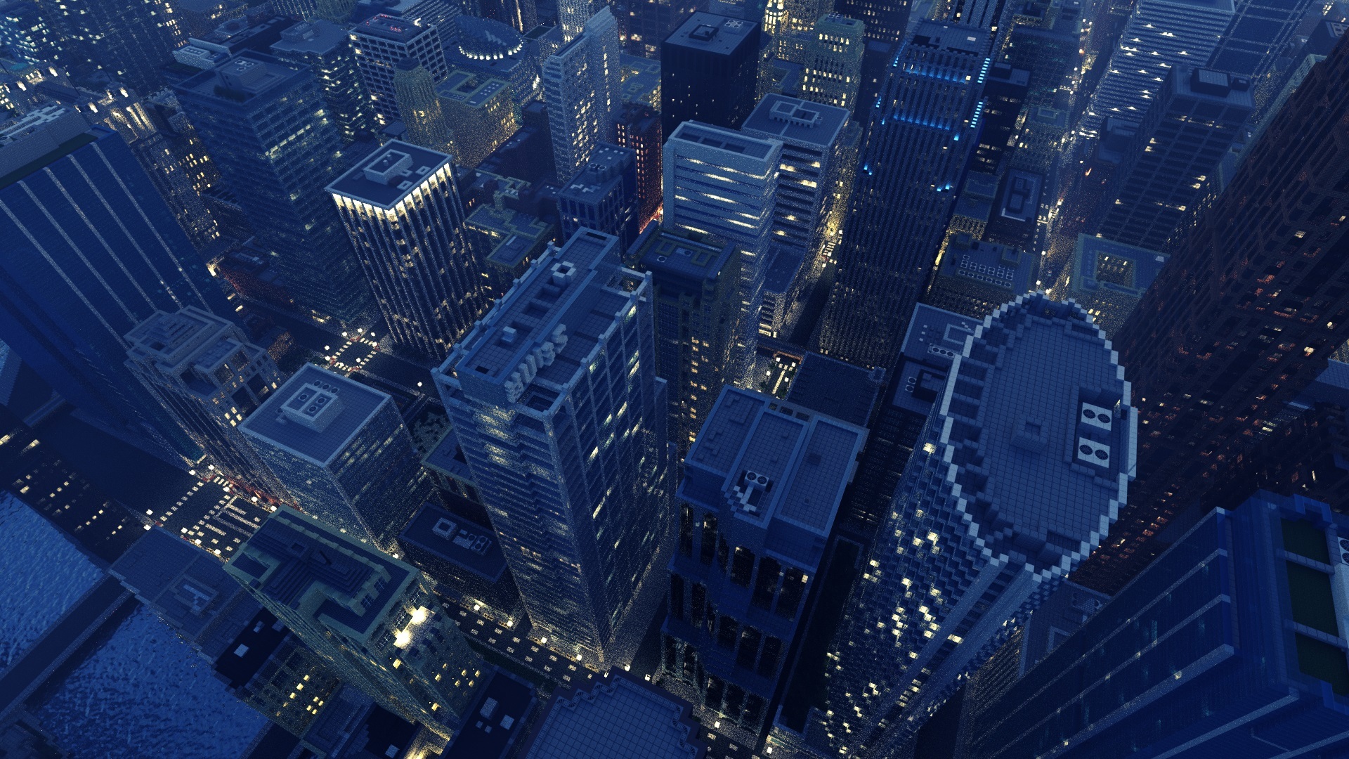 Chicago comes to life in Minecraft at a scale 1:2