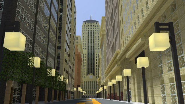 Chicago comes to life in Minecraft at a scale 1:2