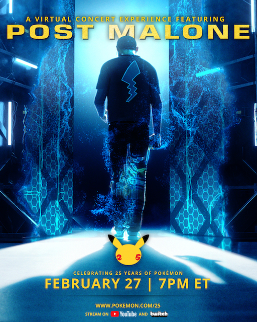 Post Malone to headline Pokémon 25th Anniversary concert - Pokémon ...