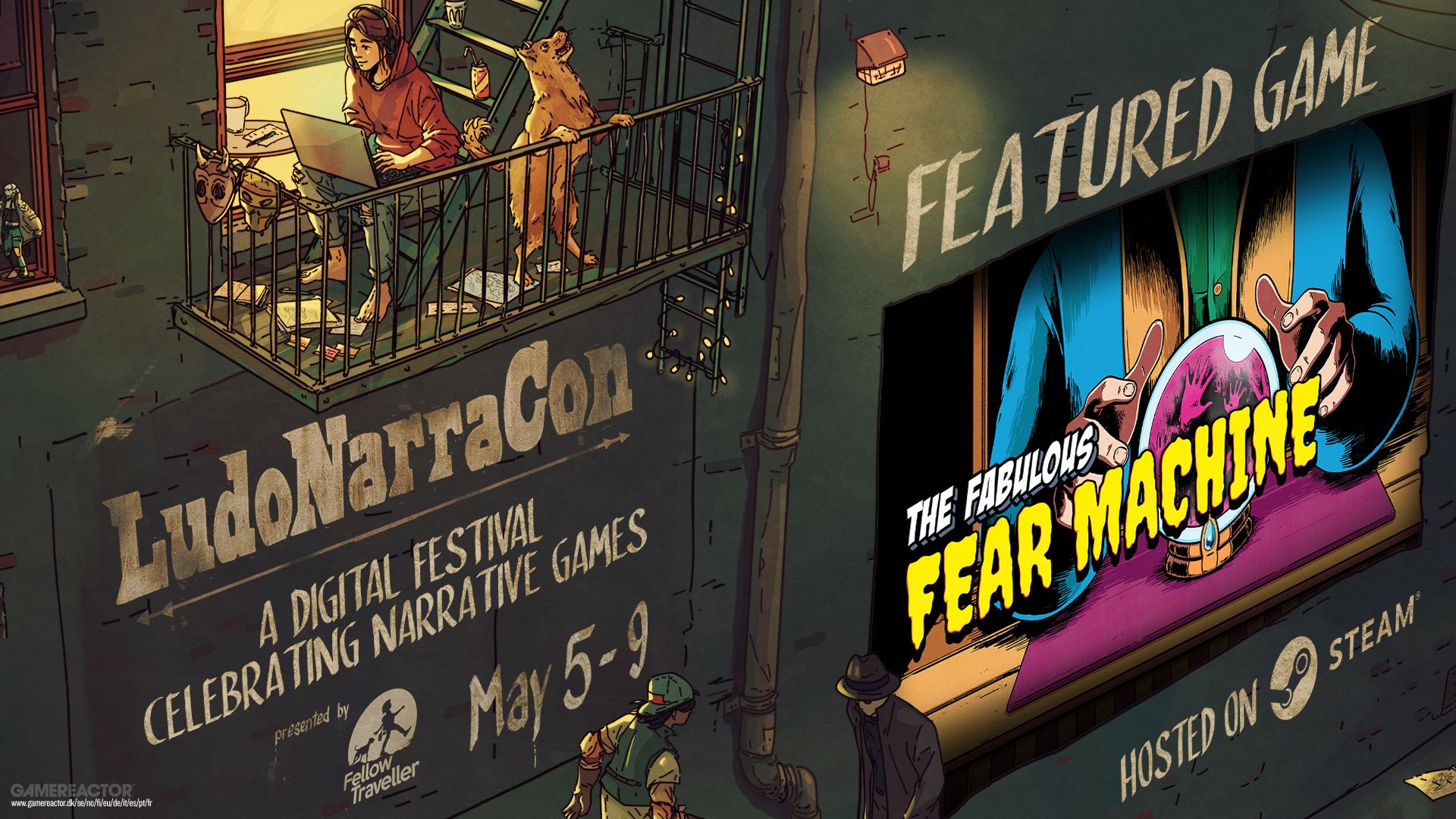 The Fabulous Fear Machine unveils a new demo to celebrate LudoNarraCon