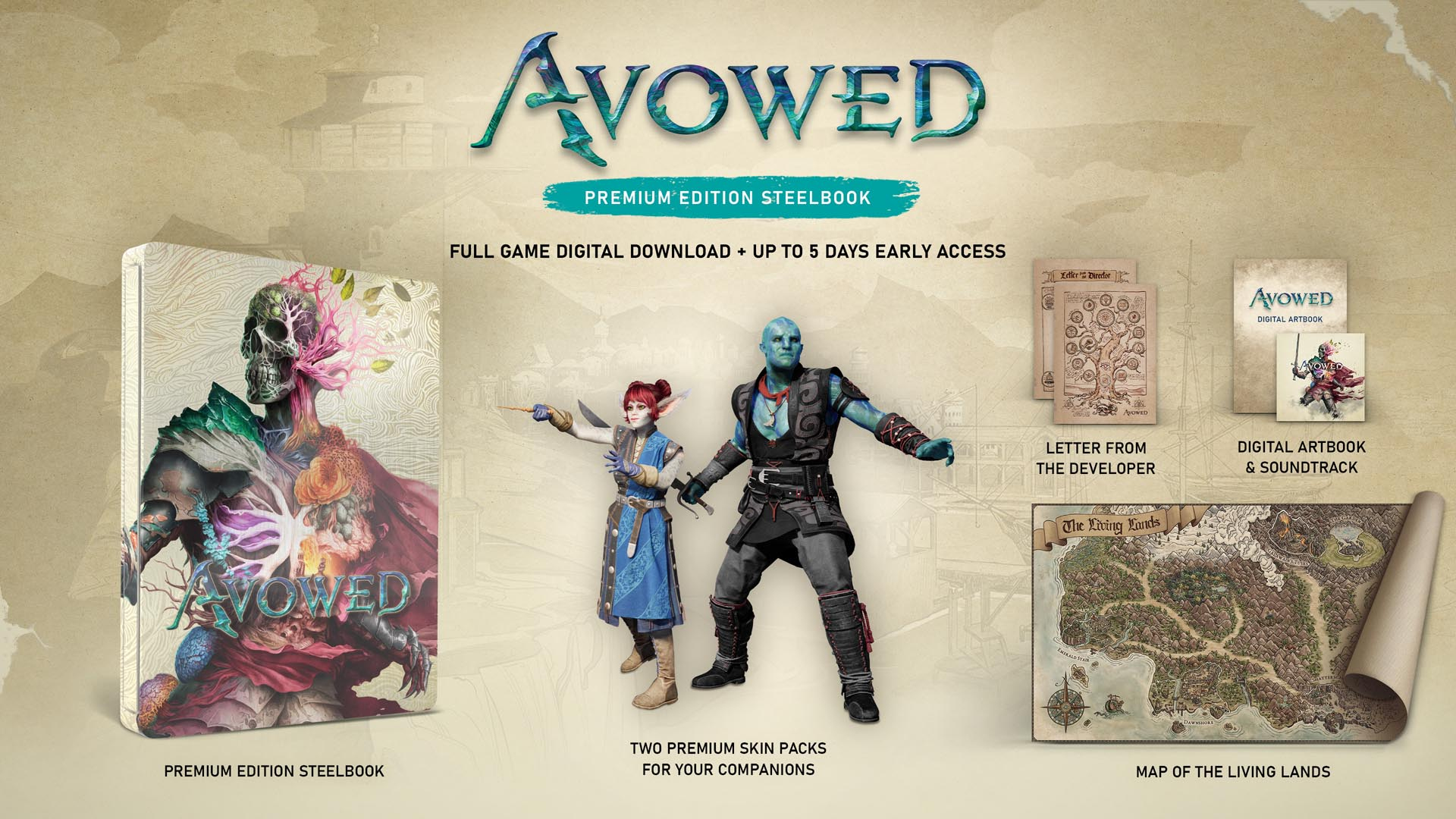 Avowed shown in both new screenshots and a new trailer