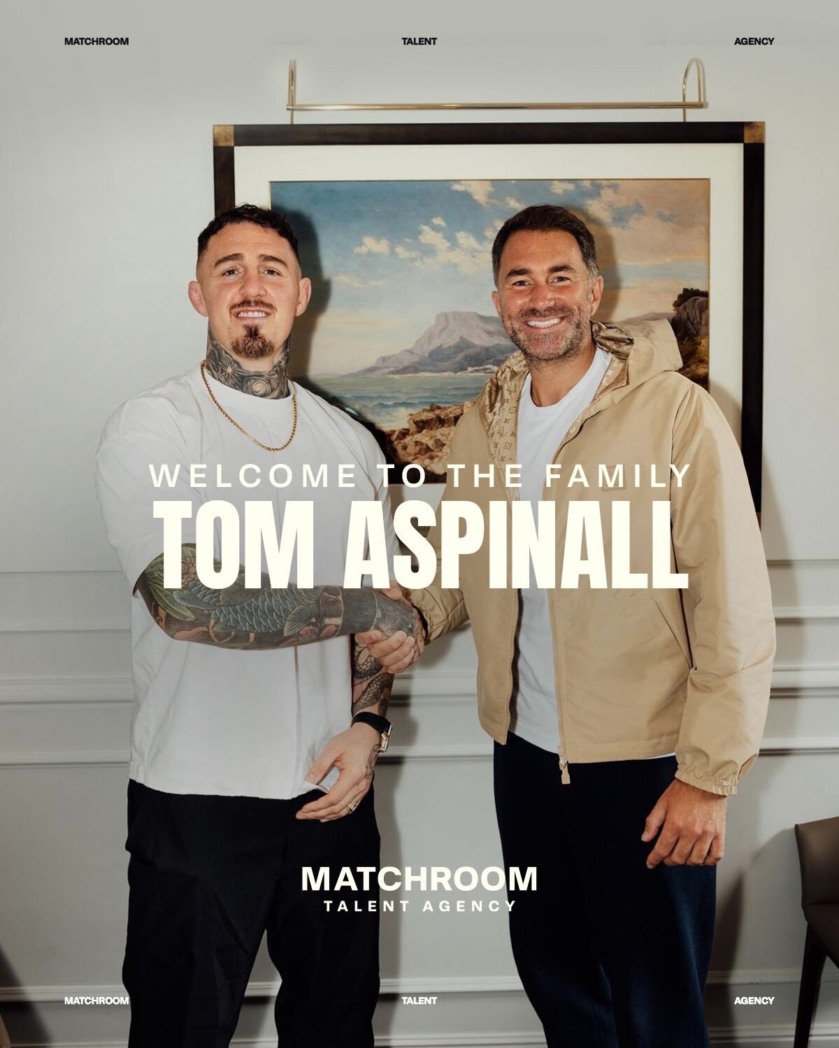Eddie Hearn bounces back as Tom Aspinall signs for Matchroom ...