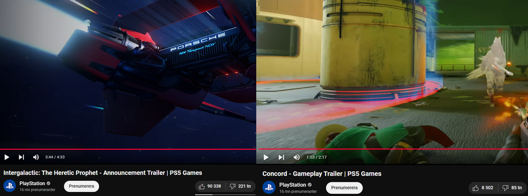 Intergalactic: The Heretic Prophet drowns in dislikes on Youtube