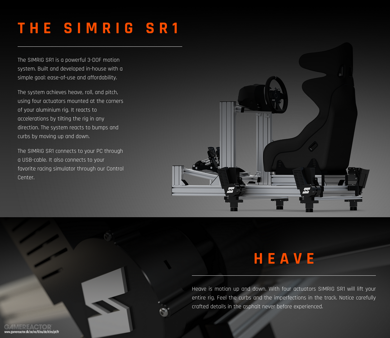 Simrig SR1 (Motion System)