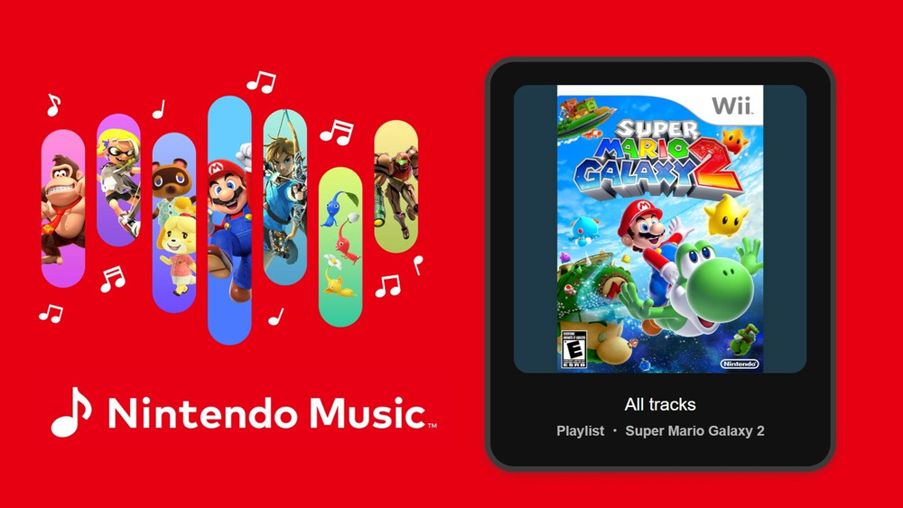 The Super Mario Galaxy 2 soundtrack is now available with Nintendo Music