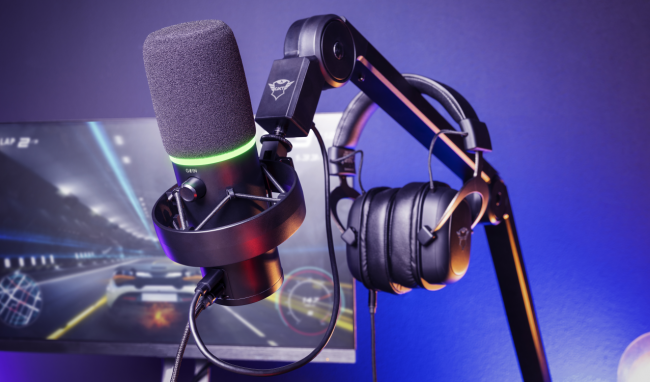 Trust GXT 255+ Onyx Microphone