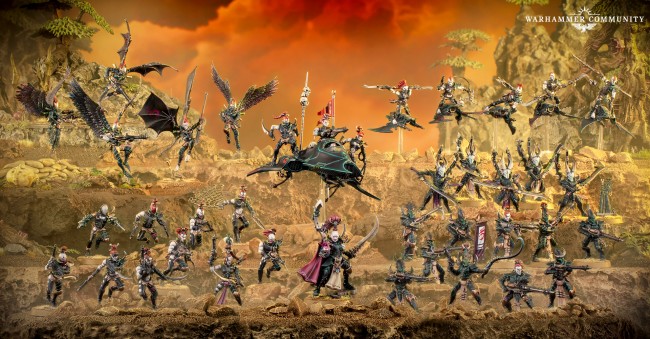Warhammer reveals new Drukhari Codex alongside new models - - Gamereactor