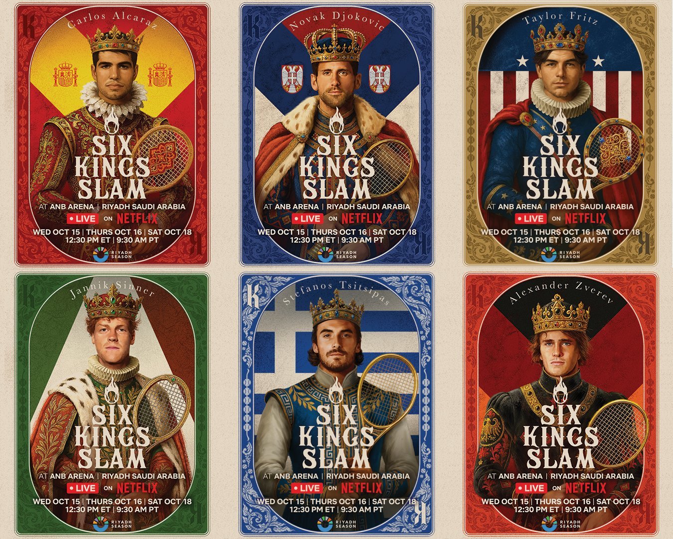 Six Kings Slam starts today: Times and how to watch quarter-finals with ...