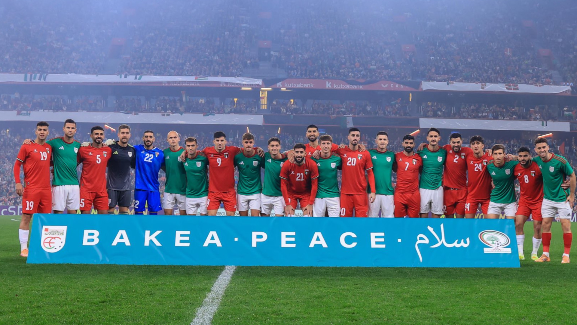 Palestine football teams play friendly match in Basque Country, first ...