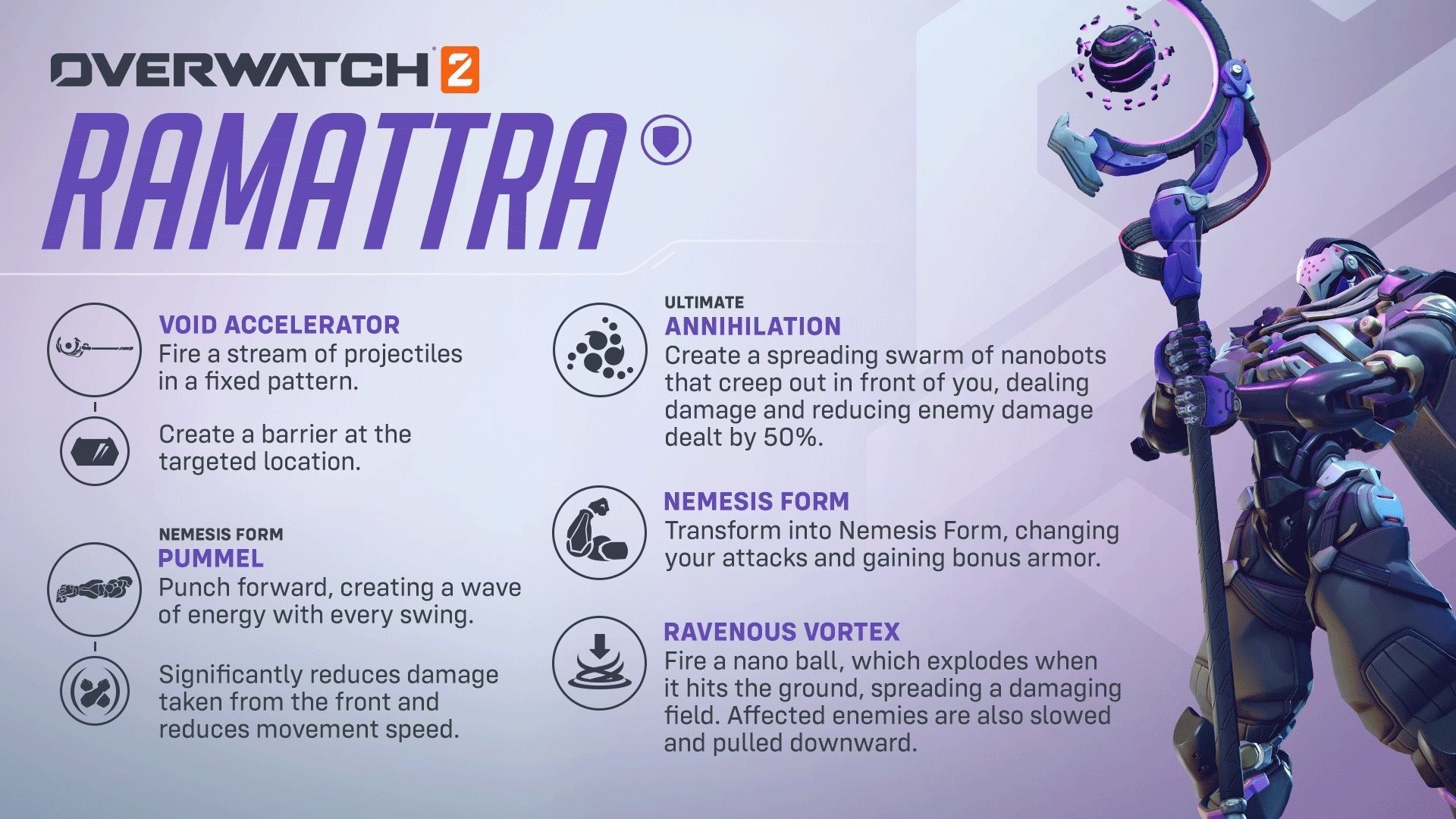 Blizzard reveals Ramattra's abilities - Overwatch 2 - Gamereactor