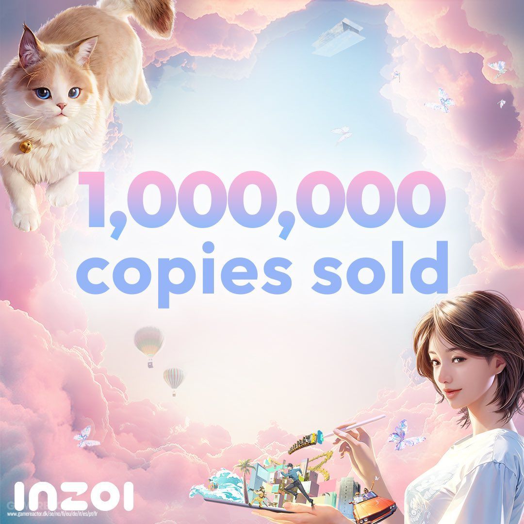InZOI becomes a 'million seller' in its first days in Early Access ...