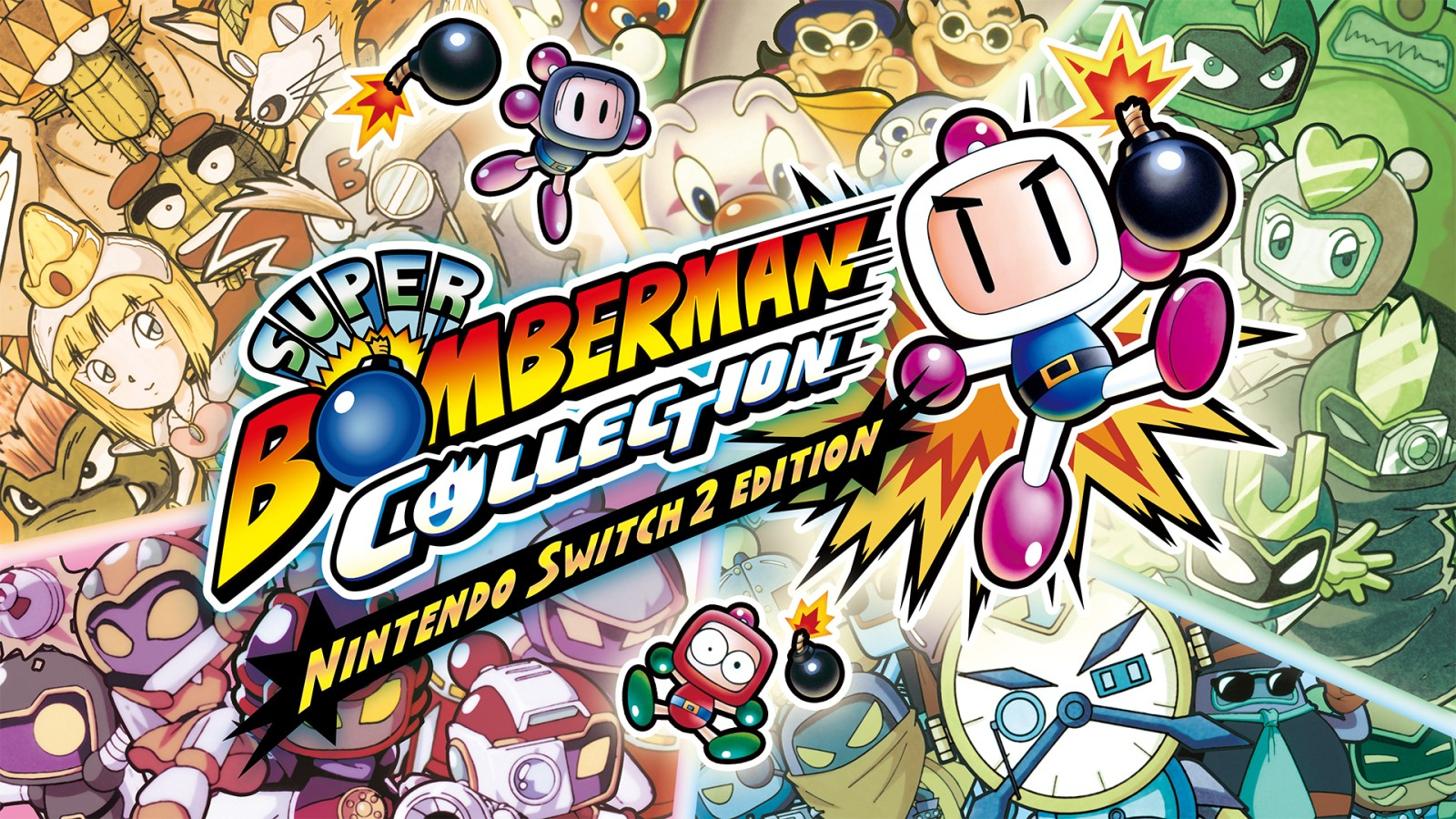 Super Bomberman Collection announced for Switch consoles