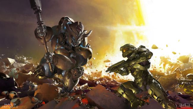 A ton of stunning art from Halo Infinite