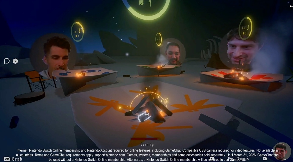 Chillin' by the Fire, the quirkiest game from Nintendo Direct, is out ...