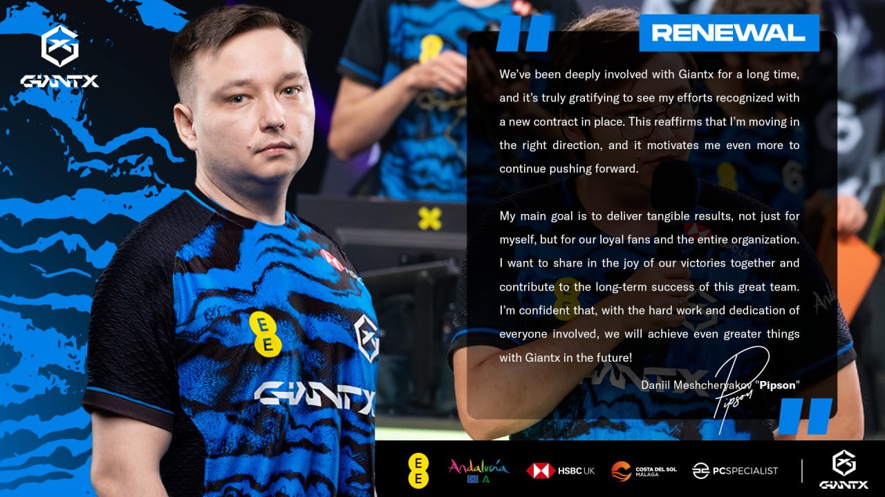 GiantX locks down two of its Valorant stars