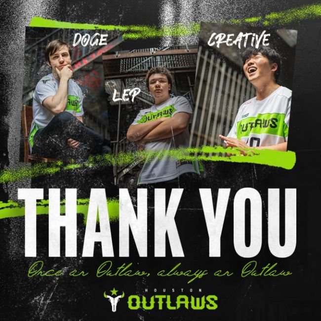 The Houston Outlaws has released three of its players - Overwatch ...