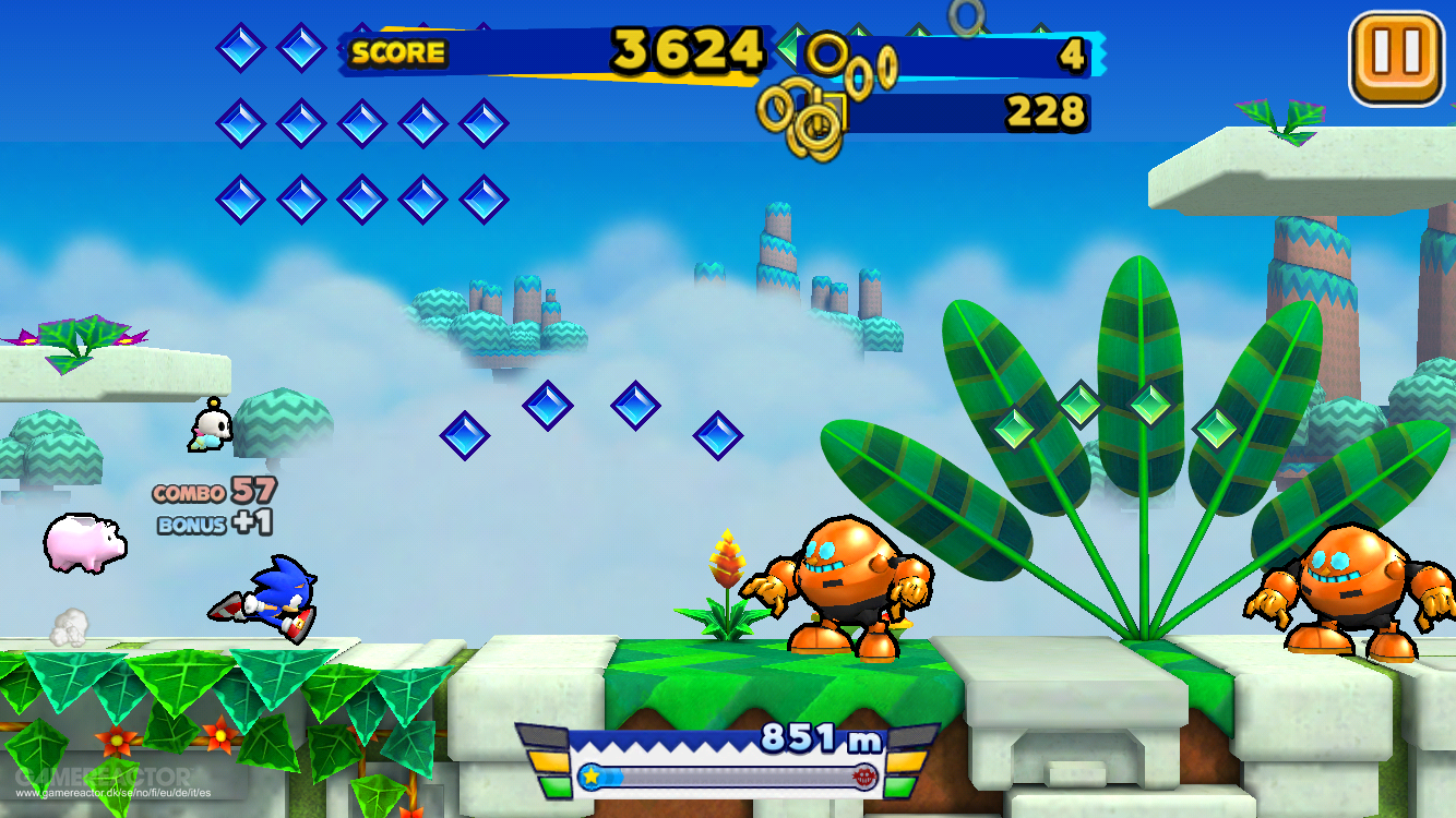 Sonic Runners - Gamereactor UK
