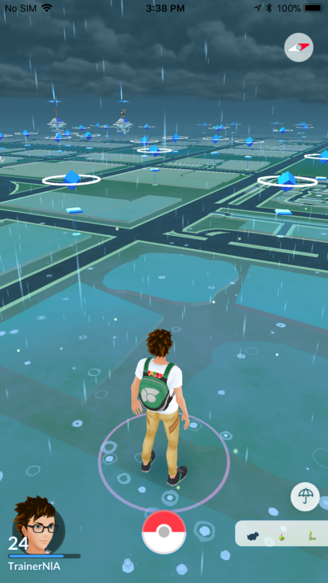 Pokémon Go update adds dynamic weather