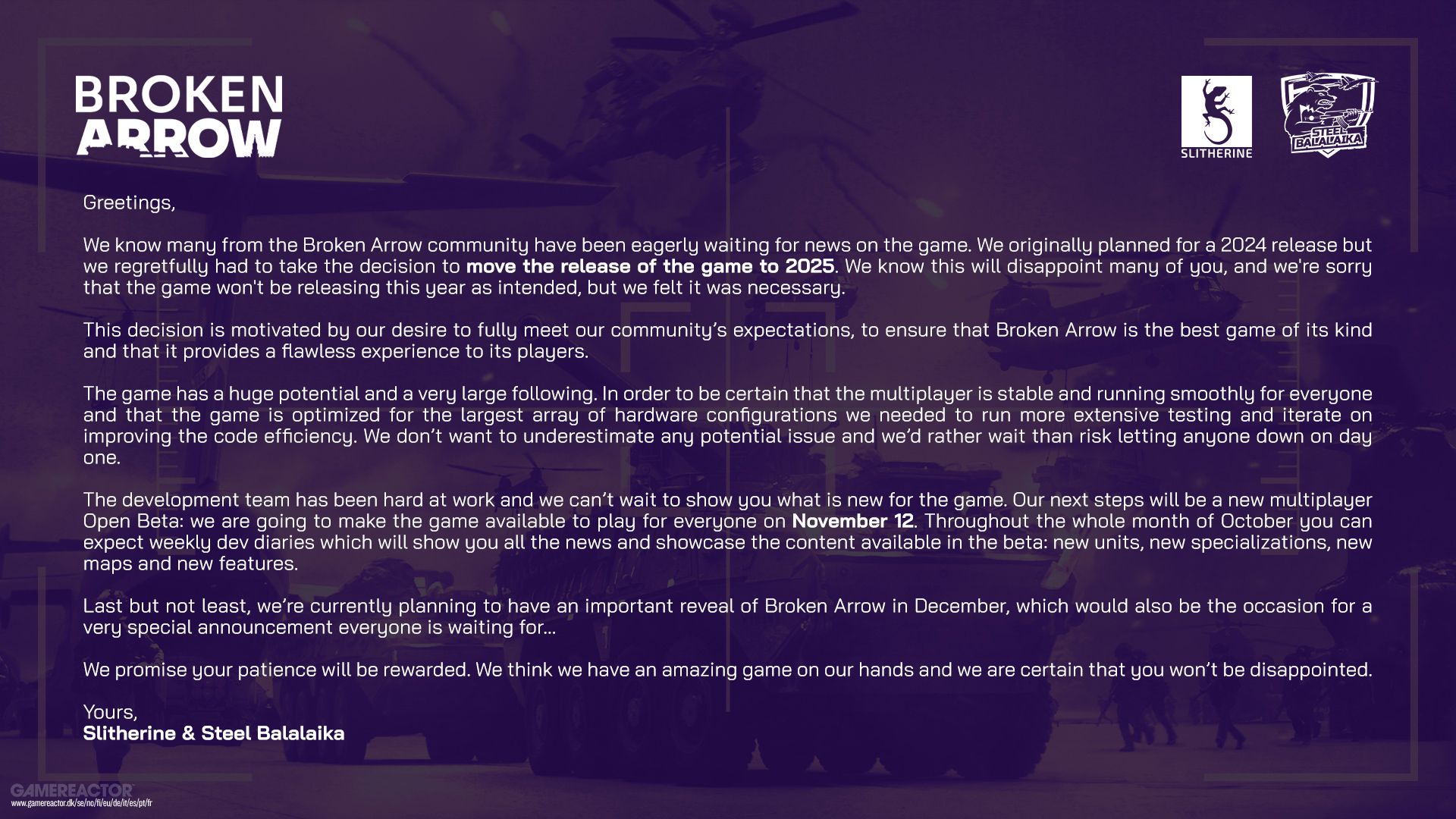 Broken Arrow - Gamereactor UK